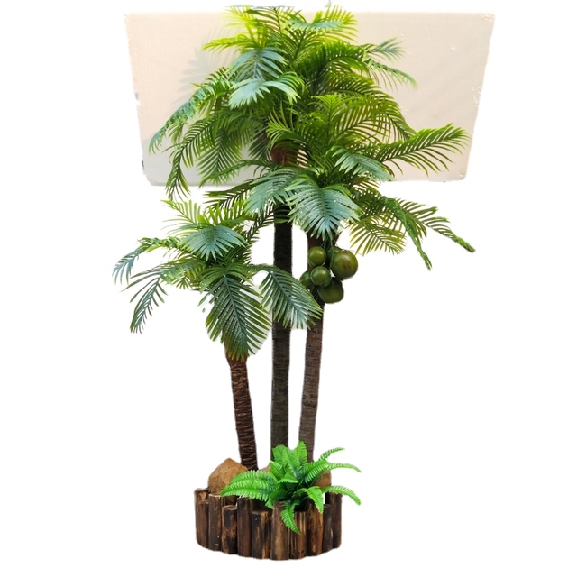 Simulated coconut tree, fake coconut tree, tropical Hainan style ...