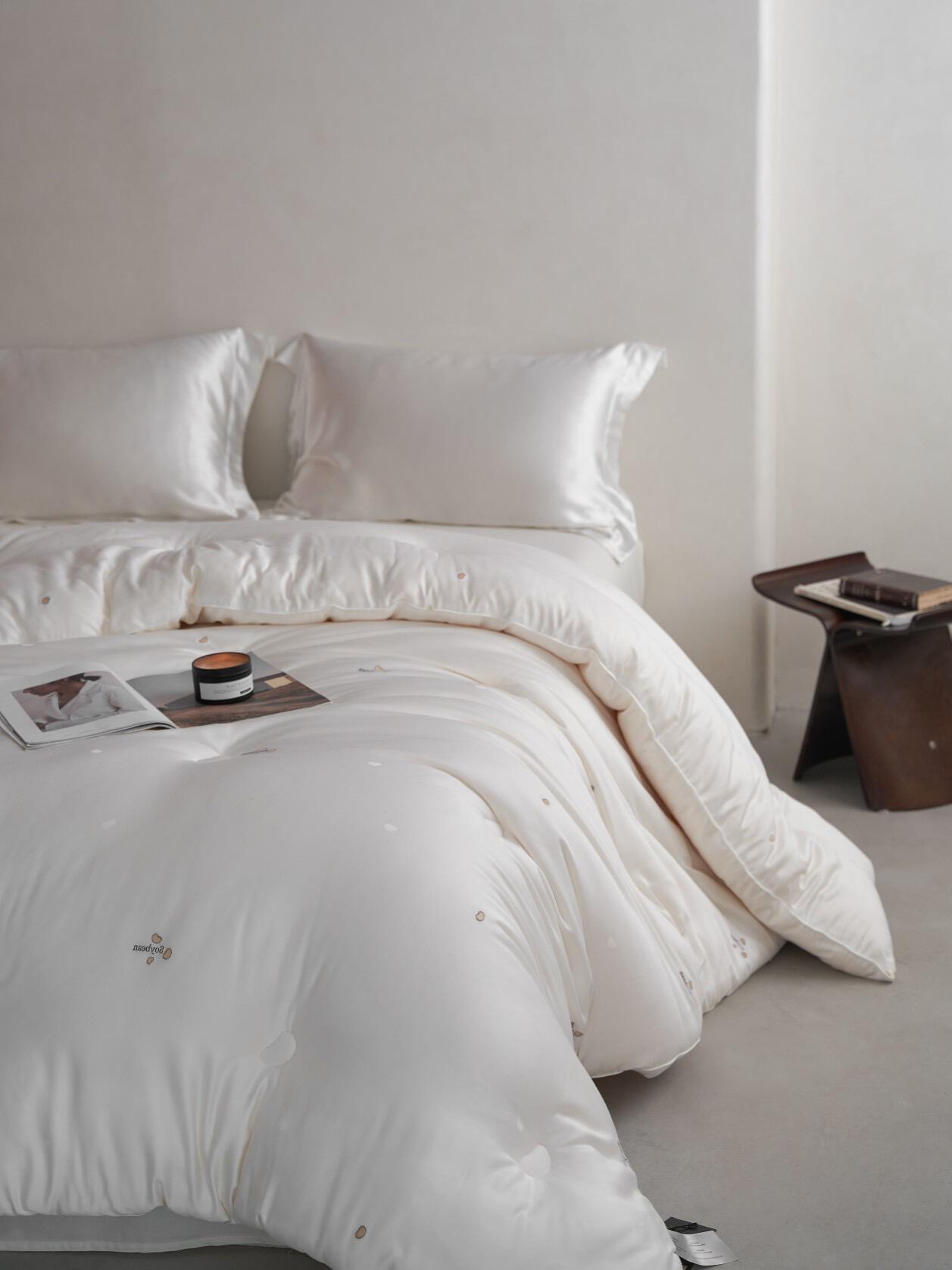 LIWOO｜牛奶大豆双蛋白纤维被芯 超细旦纤维基础款被芯-淘宝网