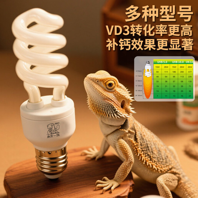 Climbing Pets UVB10.0 Calcium Supplement Energy -saving Light Light ...