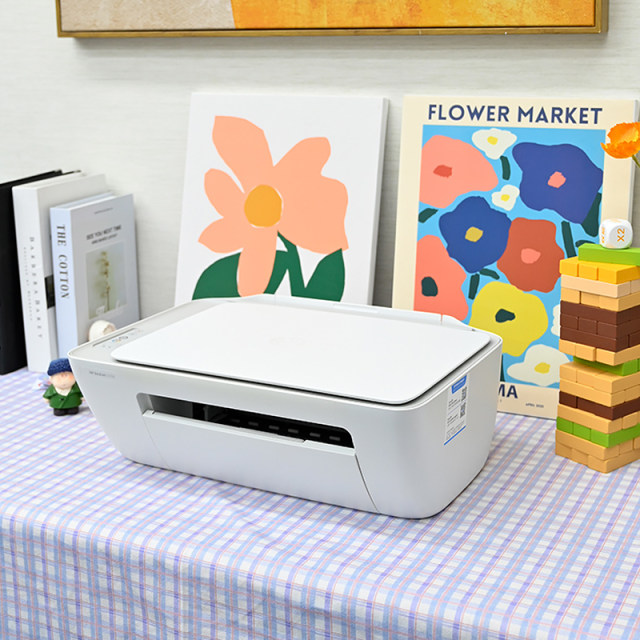 HP color wireless printer home small copy and scan all-in-one machine ...