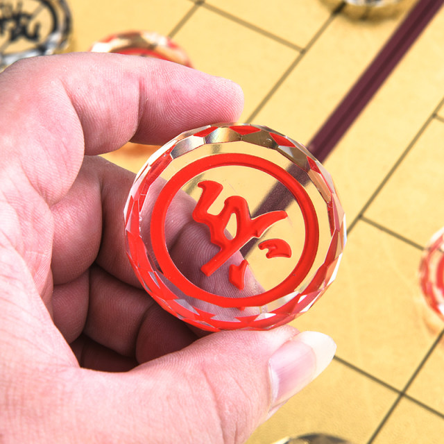 Crystal Pust Chinese Plasma Set Wooden Chessboard drawer Children toy ...