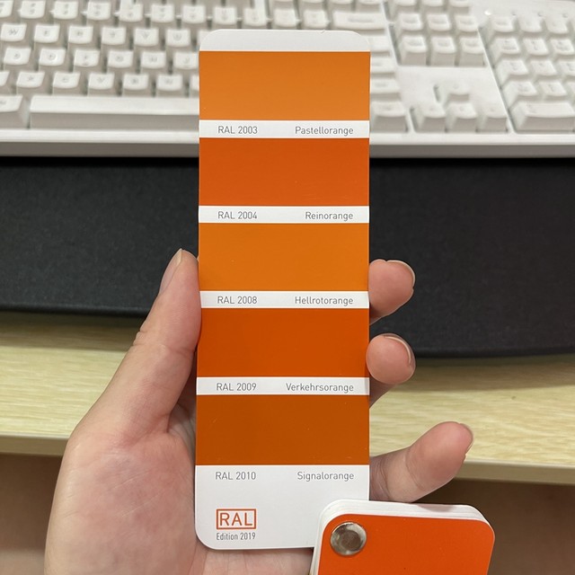 Sanhe hand spray paint Raul RAL2009 traffic orange ral2011 paint ...