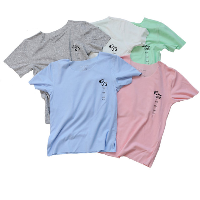 Children Modal thin short -sleeved T -shirt summer children's clothing ...