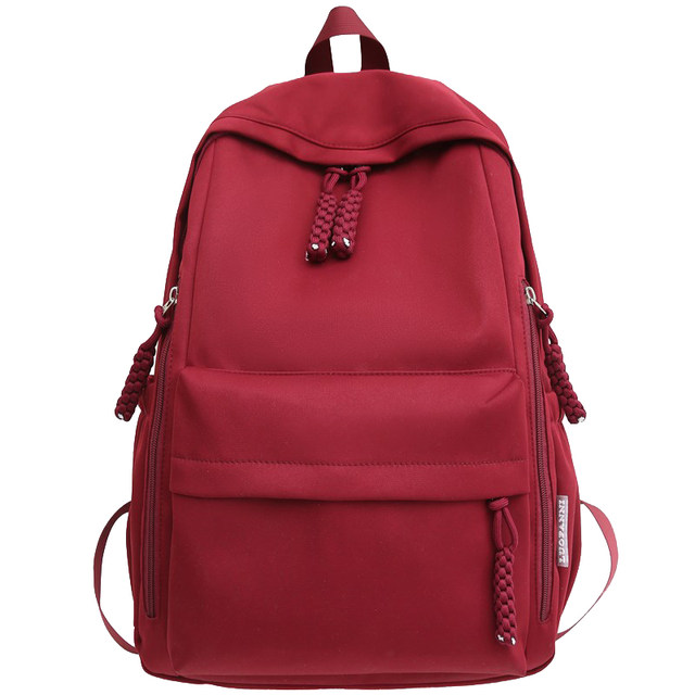Middle school schoolbags, junior high school girls, good-looking, large-capacity, simple ...
