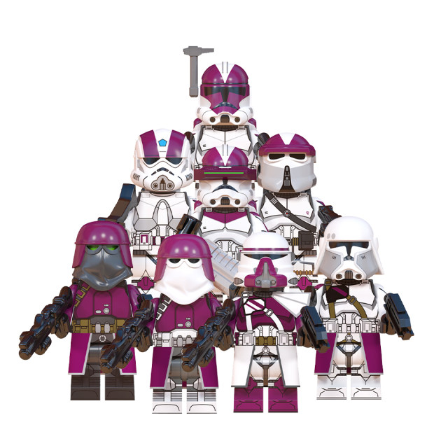 China Building Blocks Star Wars Storm Troopers Series Nova Legion ...