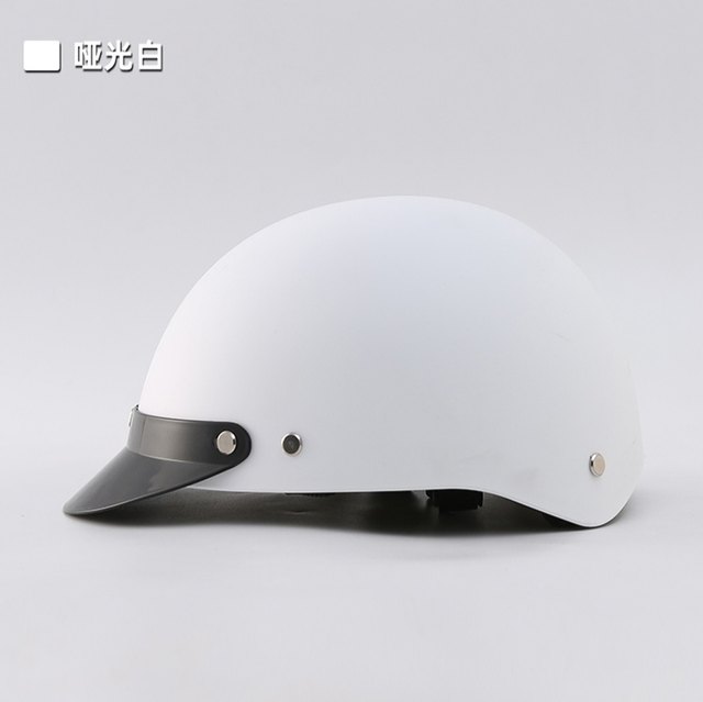 National standard 3C electric battery car retro helmet gray men's and ...