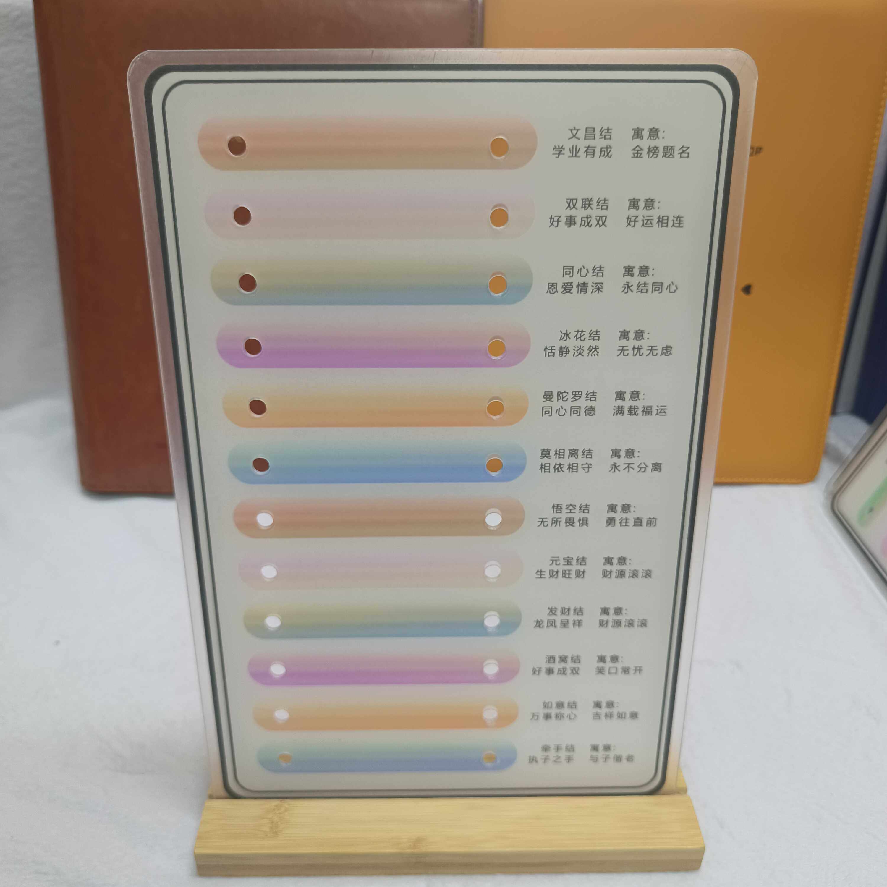 New hand-knitted rope display board frame twelve zodiac signs and five ...