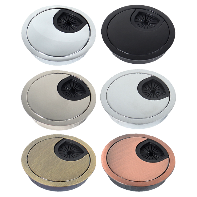 Computer desk cable hole cover, desktop opening hole decorative cover ...