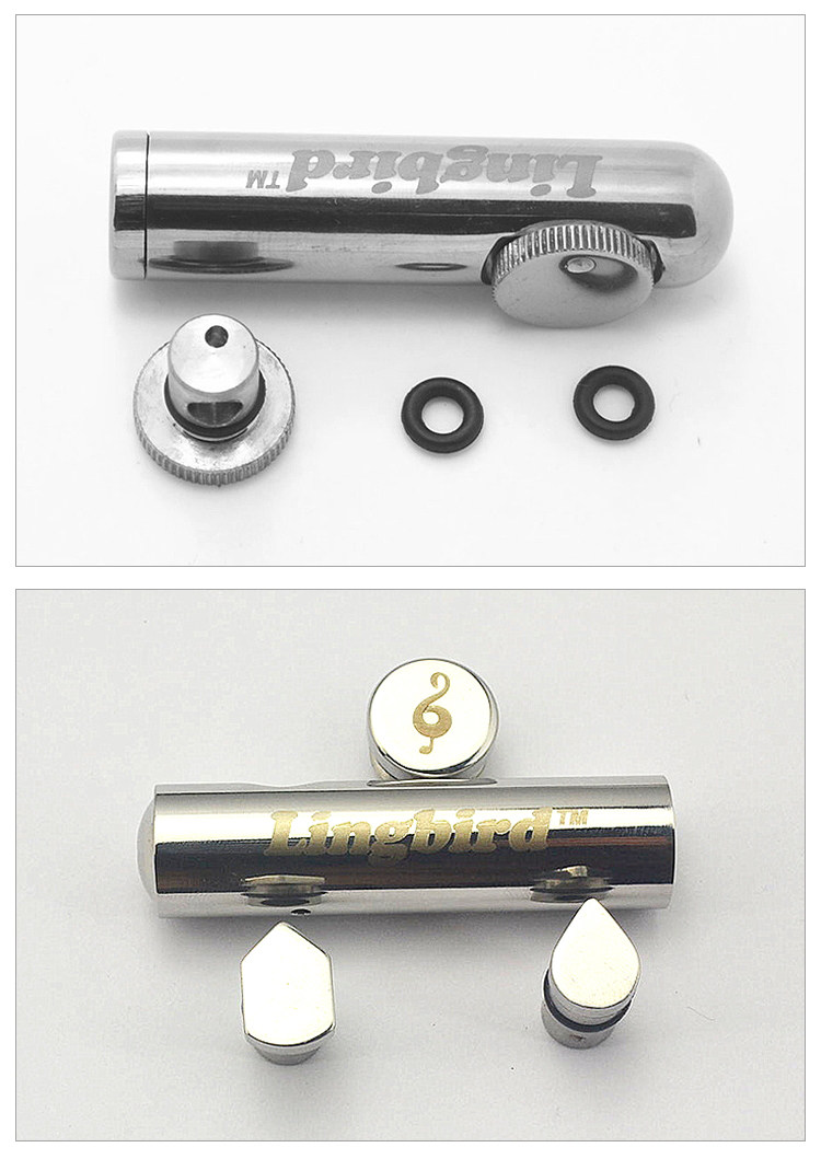 Lingniao Metal Snuff Bullet - Optional Smoke Volume, Anti-Leakage Design