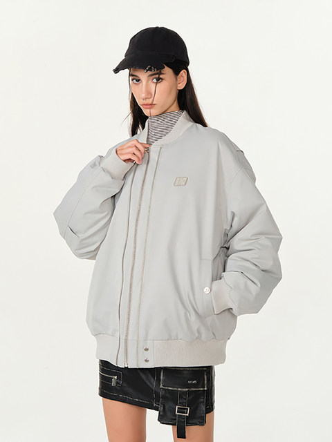 Xiao Yuliang's same FORNINES flight jacket cotton jacket men and women ...