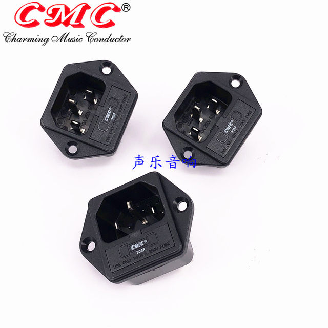 CMC high-performance nickel-free rhodium-plated power socket tailstock ...