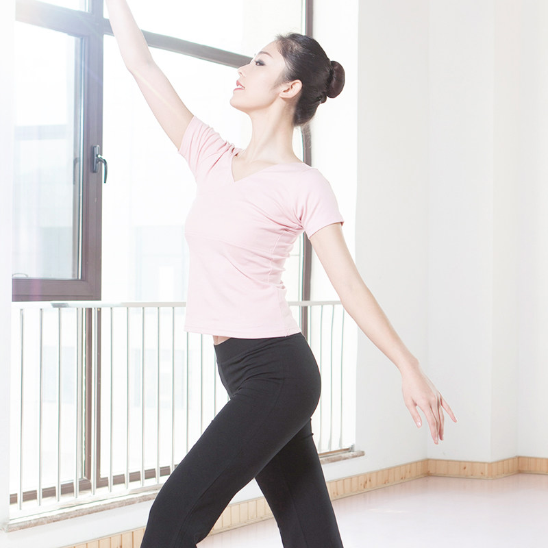 Dance Party Women's Short Sleeve Dance Top - Fitness & Practice Wear