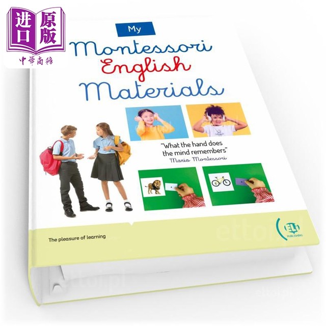 In stock Montessori English vocabulary with folder including audio ...