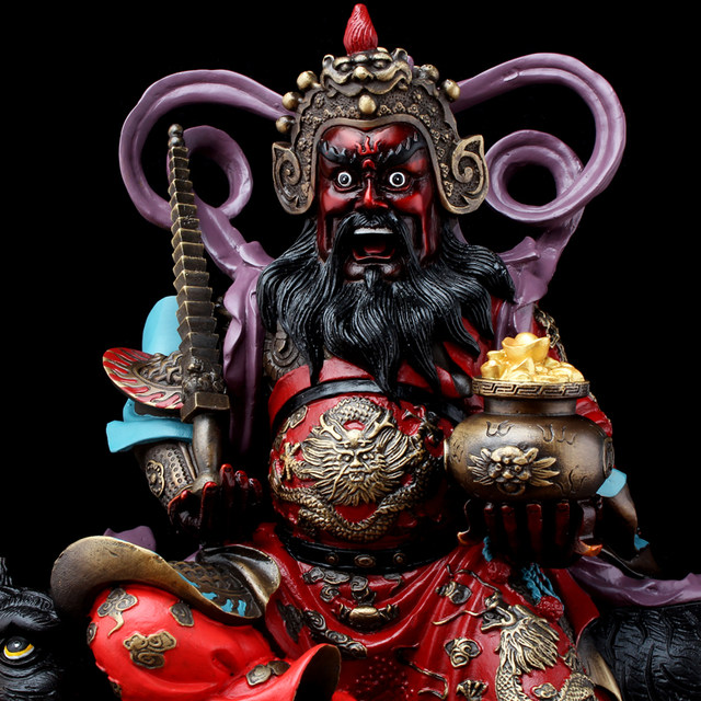 Bonor Zhao Gongming Statue Five Road Caishen Gods and God of Wealth ...