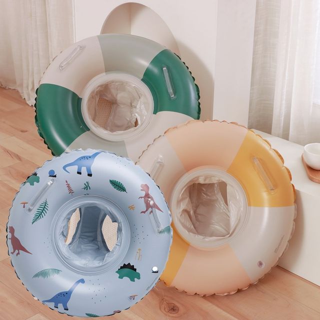 Swimming ring baby inflatable sitting circle children's thickened ...