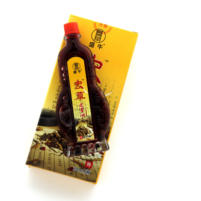 Sheng Niu Cordyceps Penetrating Bone Oil Large Bottle 28ml Household ...
