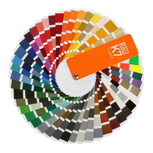 Genuíno ral k7 alemão cartão de cores pintura padrão europeu | Ral ...
