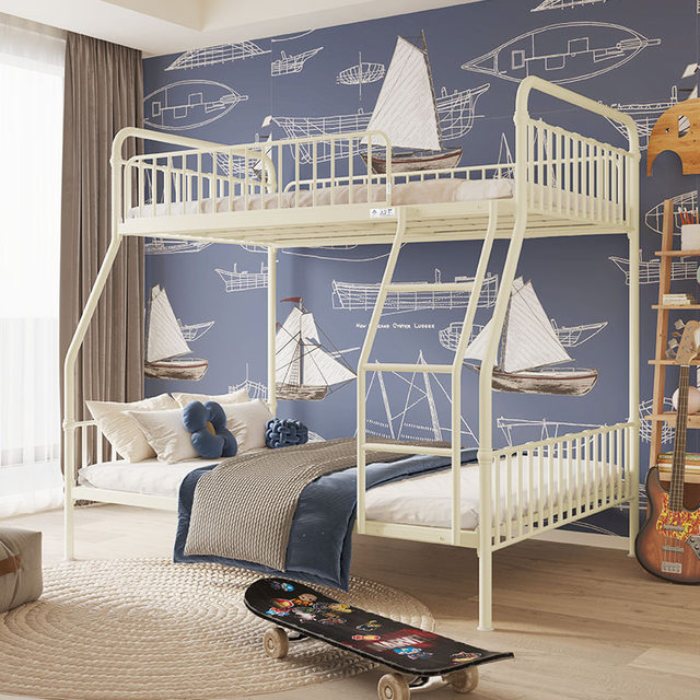 Tiantan iron bunk bed with upper and lower bunk beds. High and low ...