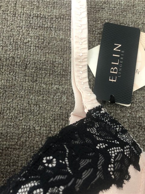 E-Land's EBLIN comfortable D15 push-up U back and side breast pink women's bra ECBR611R81