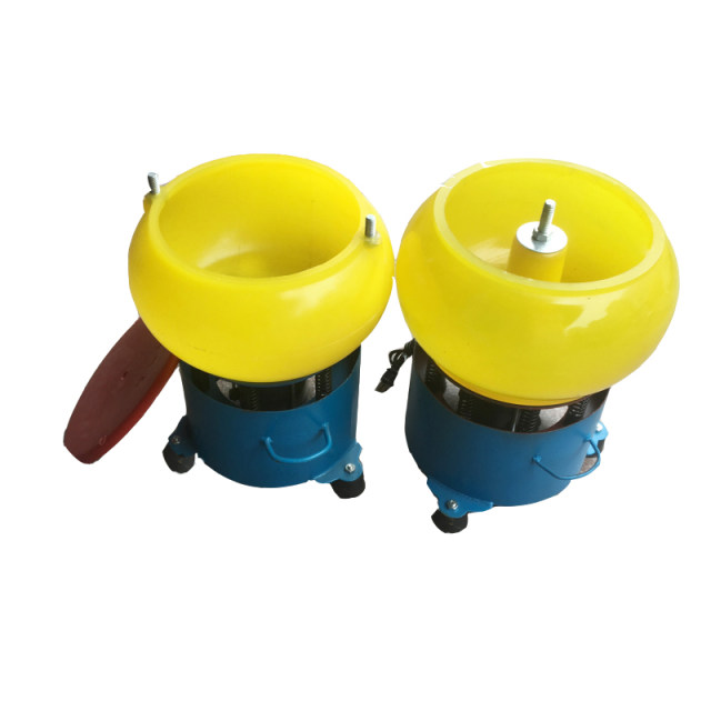 Vibration polishing machine Small acrylic plastic resin grinding and ...