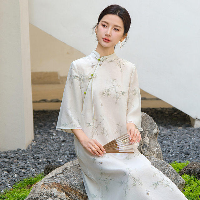 Youxian Summer Zen Women's New Chinese Republic of China Style Improved ...