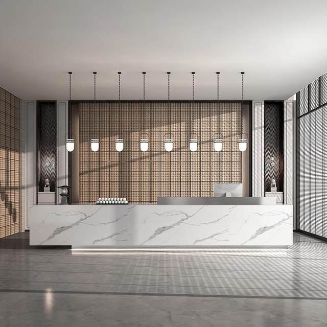 Yanban Light Luxury Customization Company Hall Reception Office Hotel ...