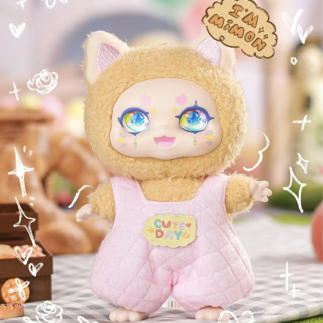 Genuine kimmon mimon series blind box plush hand-held office doll girl gift