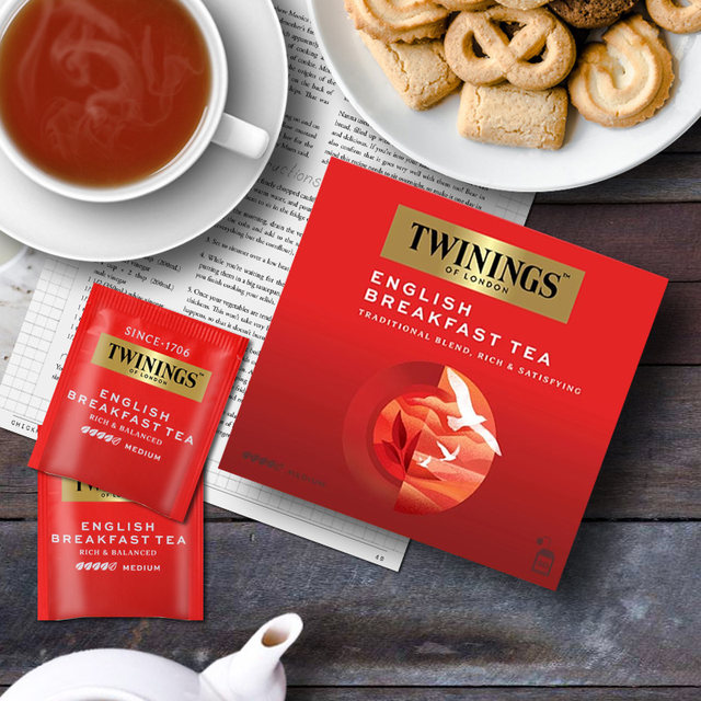 TWININGS Earl Gray Black Tea 50 Tablets earlgrey Tea Milk Tea Bag Tea ...