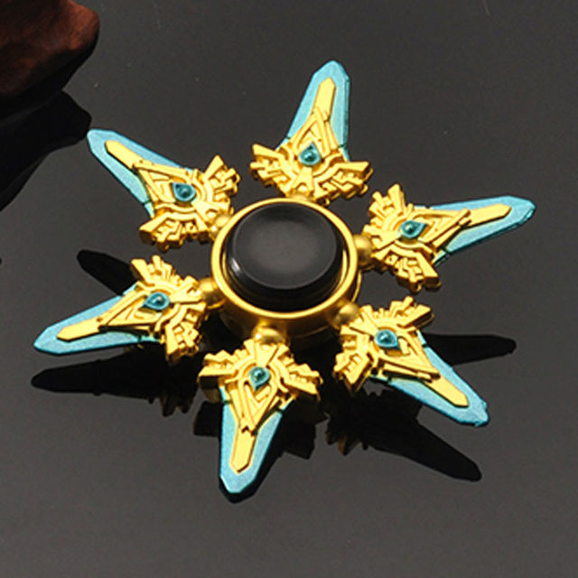 Genshin Impact Fingertip Gyro Finger Gyro Metal Children's Toy Finger ...