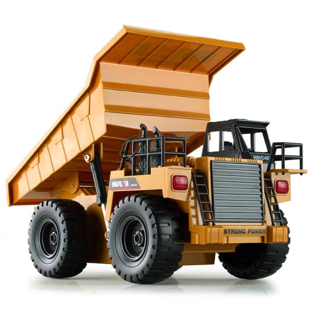 Alloy extra large remote control dump truck toy dump truck engineering ...