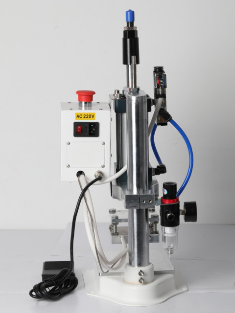 Pneumatic Q80 hot stamping machine leather paper wood copper plate ...