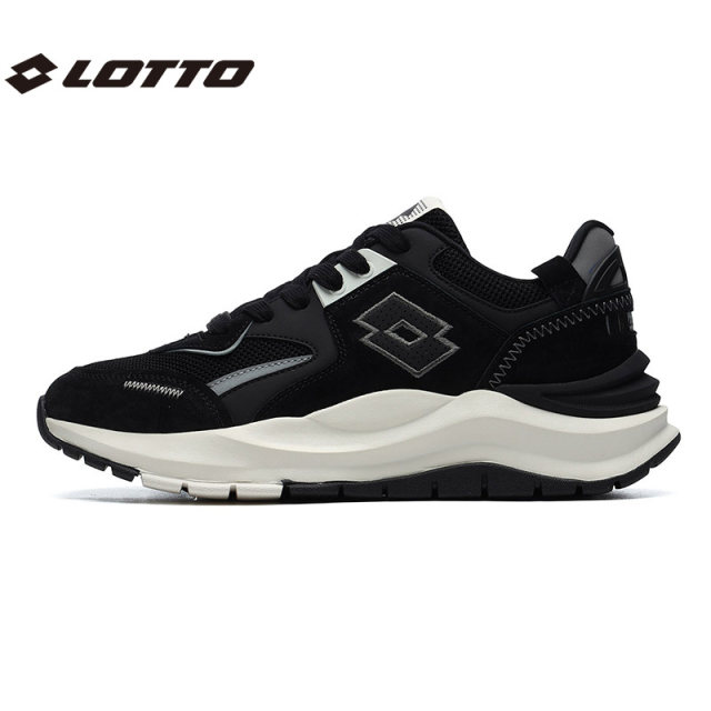 LOTTO/LOTTO Men's Shoes Genuine Leather Casual Shoes 2024 Spring and ...