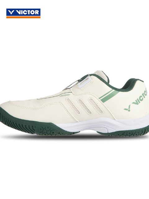 Victor victory professional badminton shoes automatic buckle knob buckle anti-slip wear ...