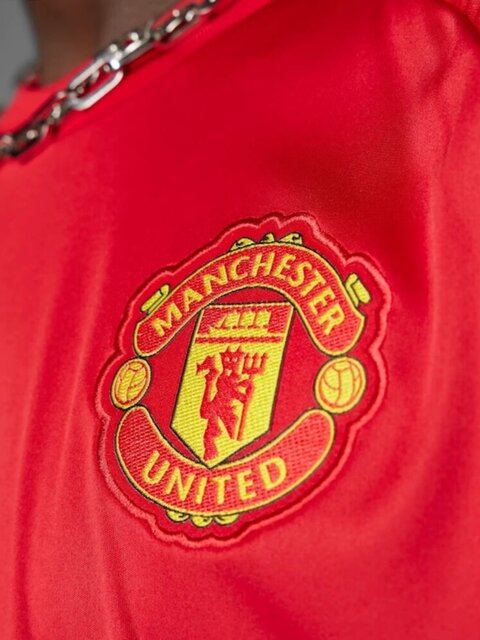 Adidas 24-25 season men's and women's Manchester United home fans ...