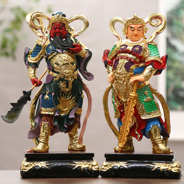 Temple Family Weitaja Bodhisattva Gong Gong Gong Gong statue of Wei ...
