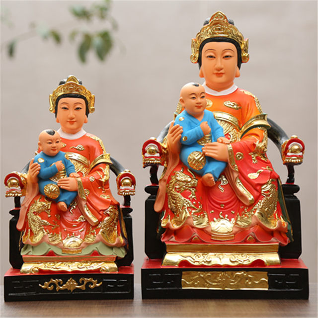 Note Mrs. Lin Shui Lady Statue Chen Jinggu Tian Xian Xian Xian Xian ...