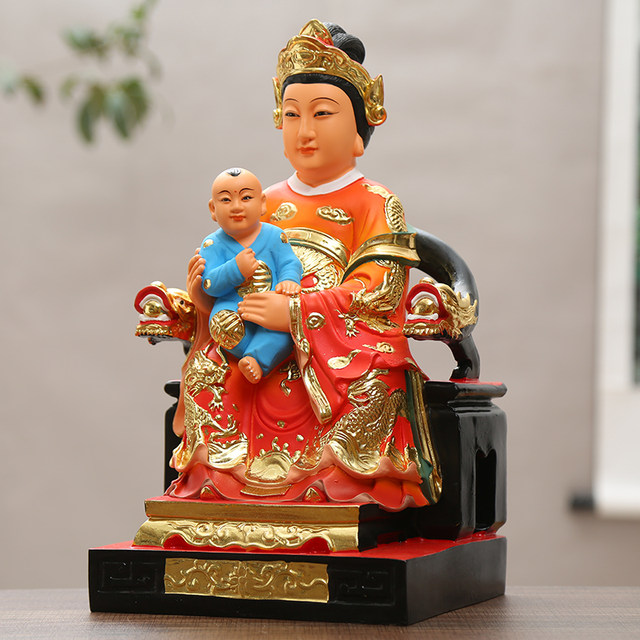 Note Mrs. Lin Shui Lady Statue Chen Jinggu Tian Xian Xian Xian Xian ...