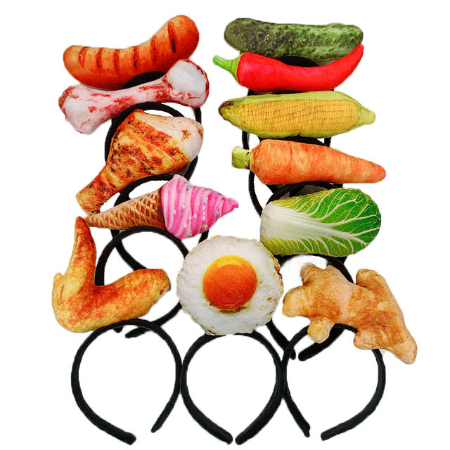 Funny anchor gourmet grilled sausages, carrots, chicken drumsticks ...
