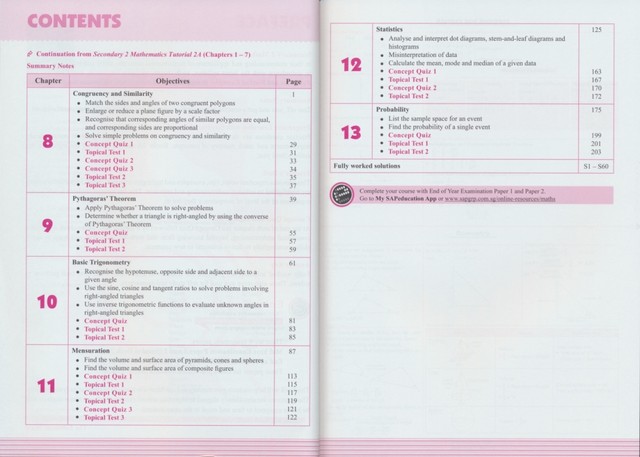 Junior and second grade Mathematics 2B Volume SAP Secondary 2 ...