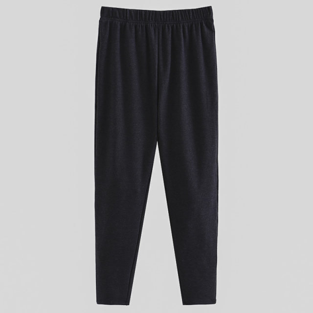 Fat mm slim pants versatile autumn and winter large-size women's pants ...