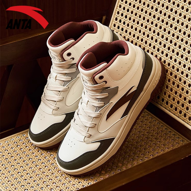 Anta Zero Sensors High School Shoes Male 2024 Winter New Winter Thick ...