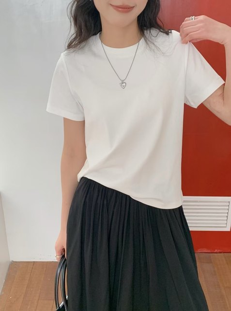 MOMI Spring and Summer Qingfeng Lily Valley Liquid Ammonia Cotton Round ...