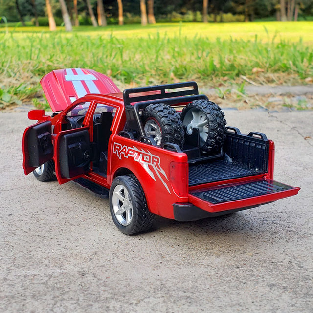 1/32 Ford Raptor F350 pickup truck alloy car model simulation truck ...