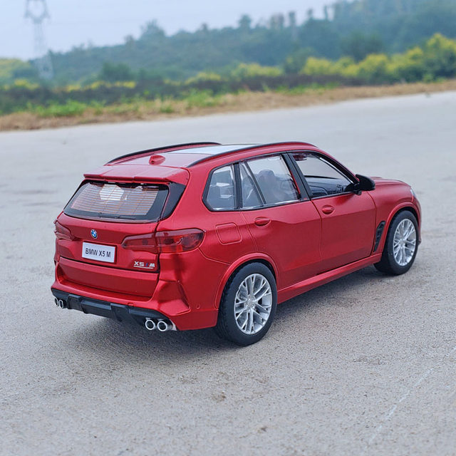 Cai Po Chengzhen 1:32 BMW X5 m alloy SUV car model opening door back force toy car simulation ...