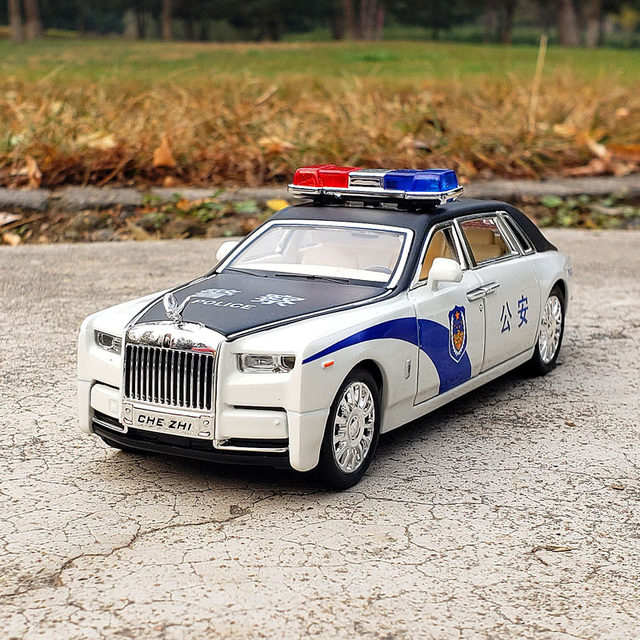 1/32 Rolls -Royce Phantom Public Security Police Car Model Model ...