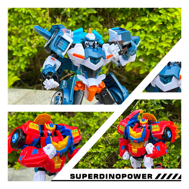 Genuine Mini Agent Team Beast King Power Crazy Lion Men Transformation ...