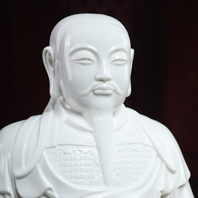 Dai Yutang Ceramic Taoist Zhenwu Emperor Statue Xuanwu Emperor Xuantian ...