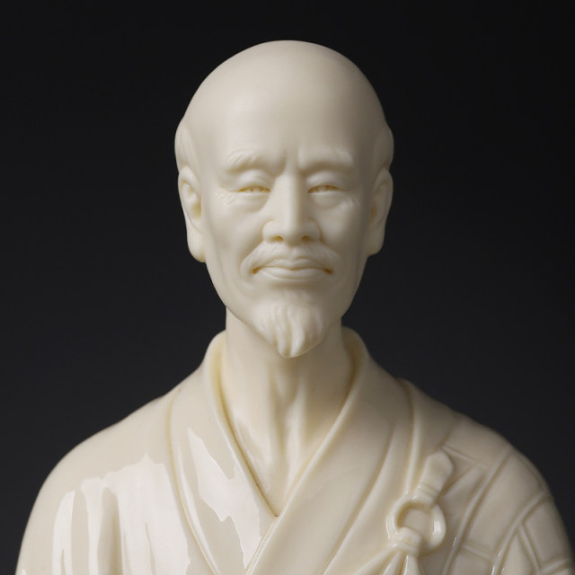 Dai Yutang Ceramics Hongyi Master Statue Li Shutong is also worshiping ...