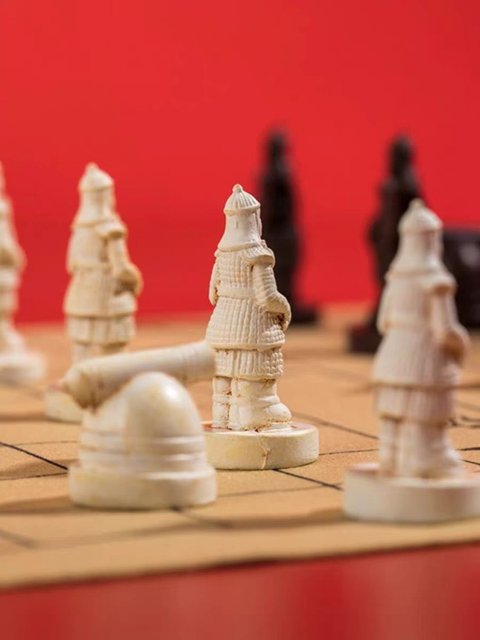 Qin figurine chess, terracotta warriors, cultural chess travel ...