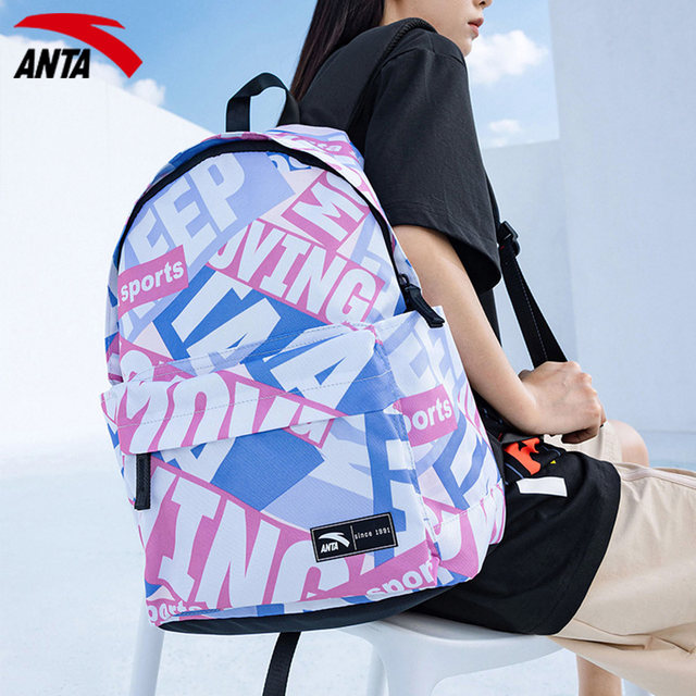 Anta Backpack Female 2025 New arrival Middle School Student School Bag ...